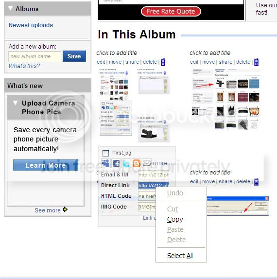 How to Post Pics Using Photobucket | Springfield XD Forum