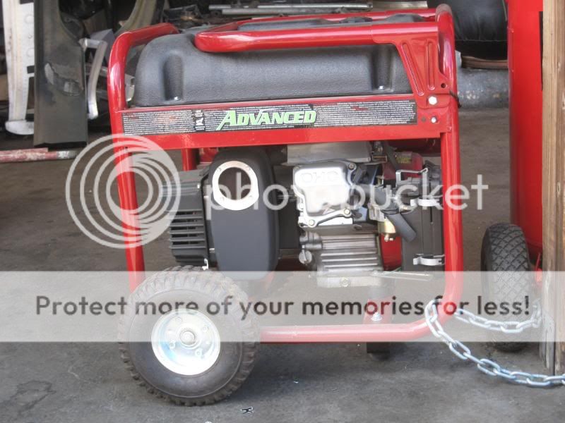 Powermate 5000 Watt Portable Generator with Wheel Kit - PM0435001 | NSX ...