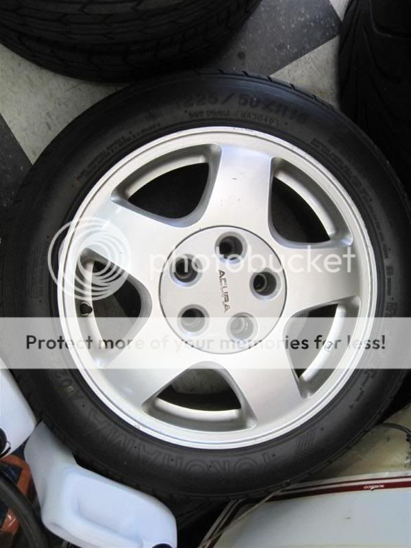 BBS knock-off wheels 17x7 +42, 18x8.5 +45, factory rims/tires, OEM grey ...