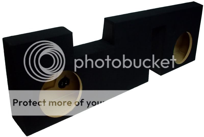 Ford F-250 F-350 Crew Cab Powered Window 2004 - 2010 Dual 12" Custom ...