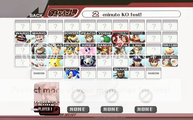 Character & Stage Select Screen (UPDATED) - 01/23/08 | Smashboards