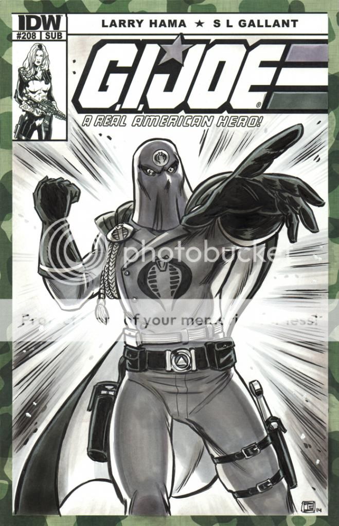 G.I. Joe Sketch Covers - HissTank.com
