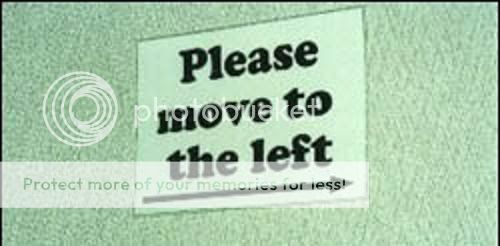 Could all of you people move a few meters to the left, please ...