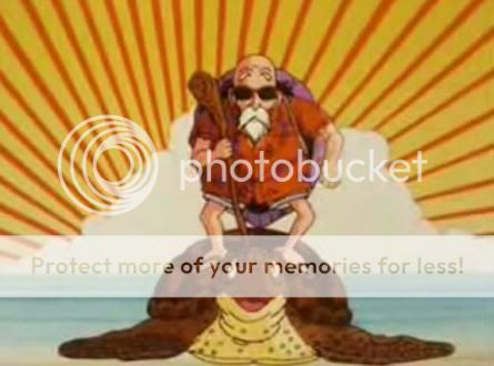 Master Roshi On Turtle Photo by iamdamienok | Photobucket