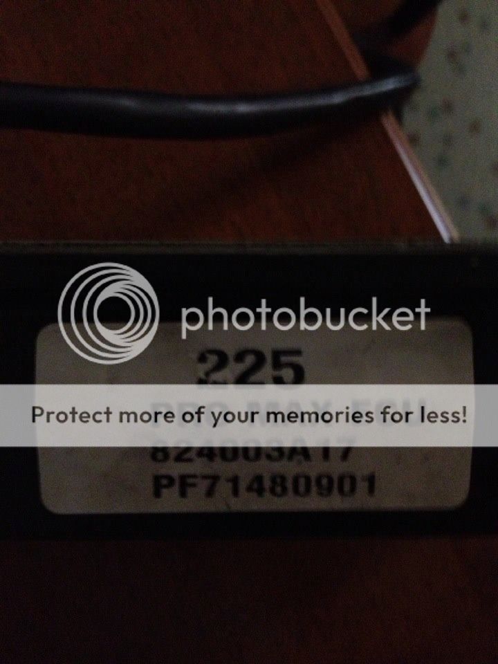 Mercury 225 ProMax ECU