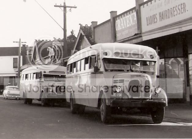 Some old Melbourne Bonneted Buses & a Half Cab